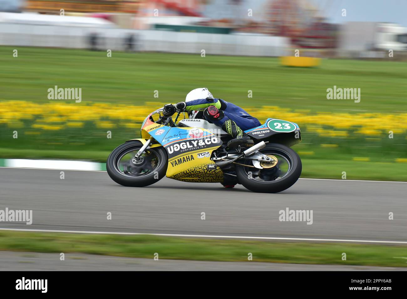Gary Vines, Yamaha TZ250L, Hailwood Trophy featuring the Sheene Trophy ...