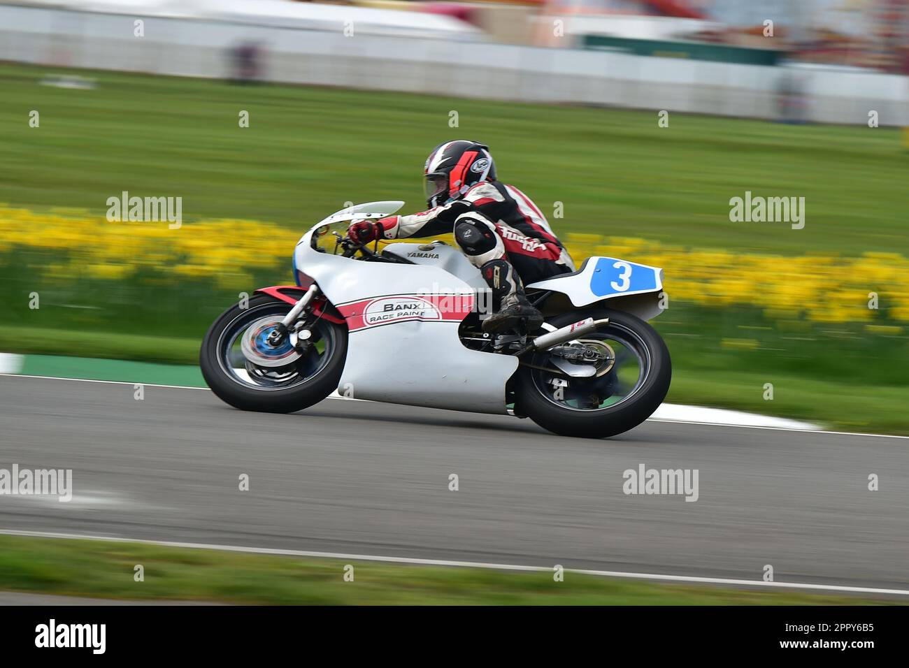 Nick Bedford, Harris Yamaha TZ350G, Hailwood Trophy featuring the ...