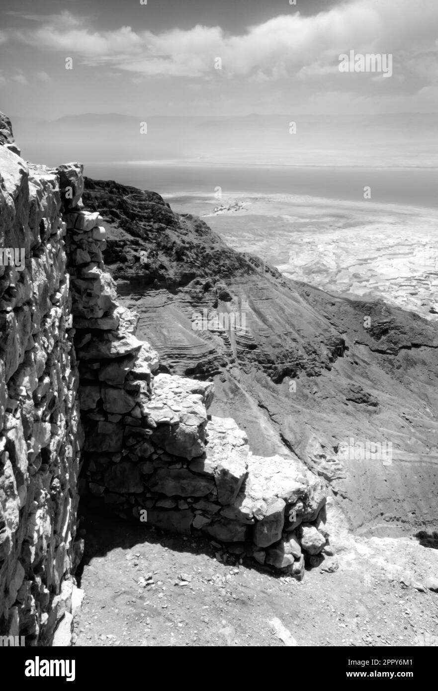 Dead sea top view Black and White Stock Photos & Images - Alamy