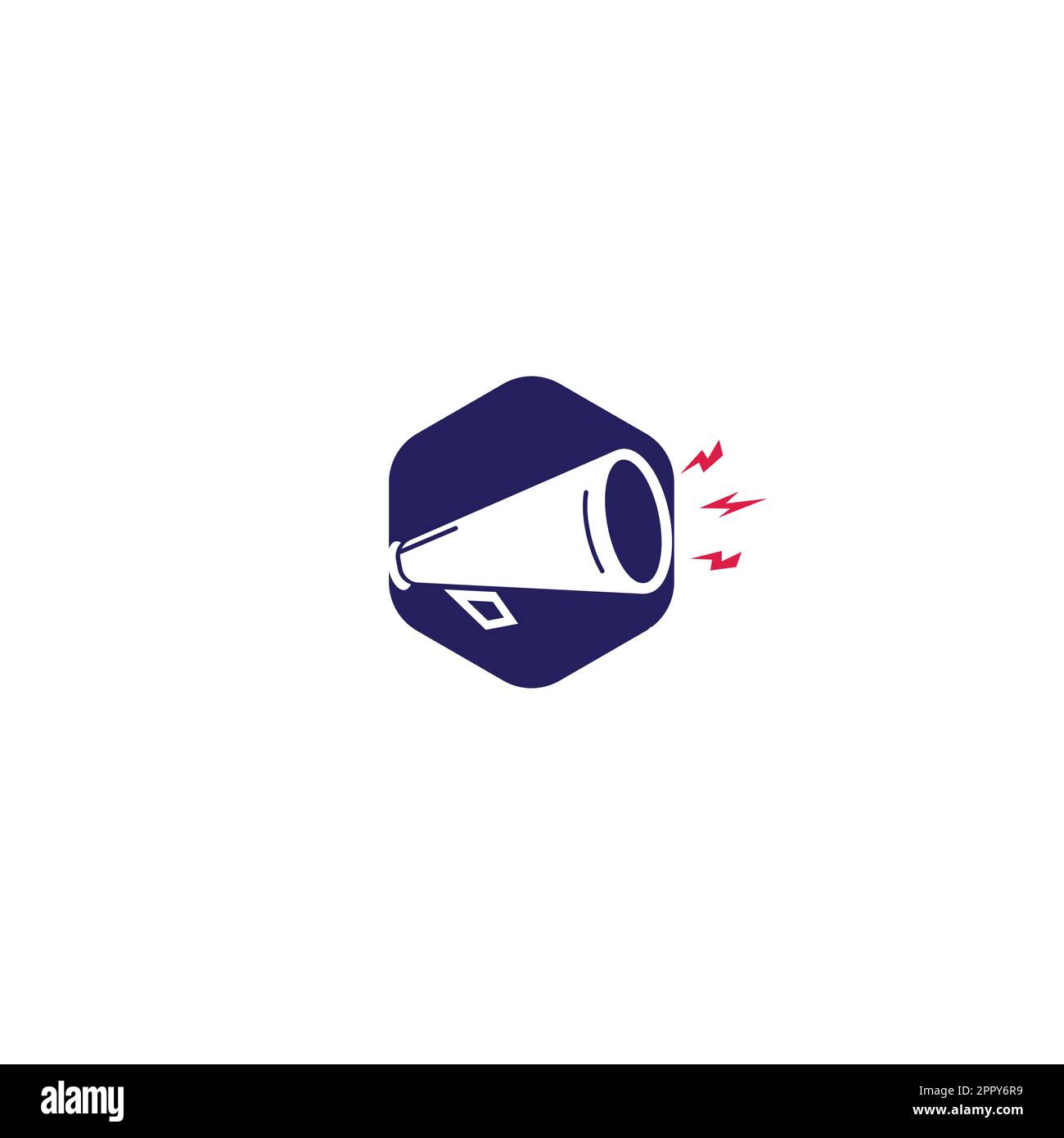 Megaphone vector logo design. Creative symbol concept for marketing ...