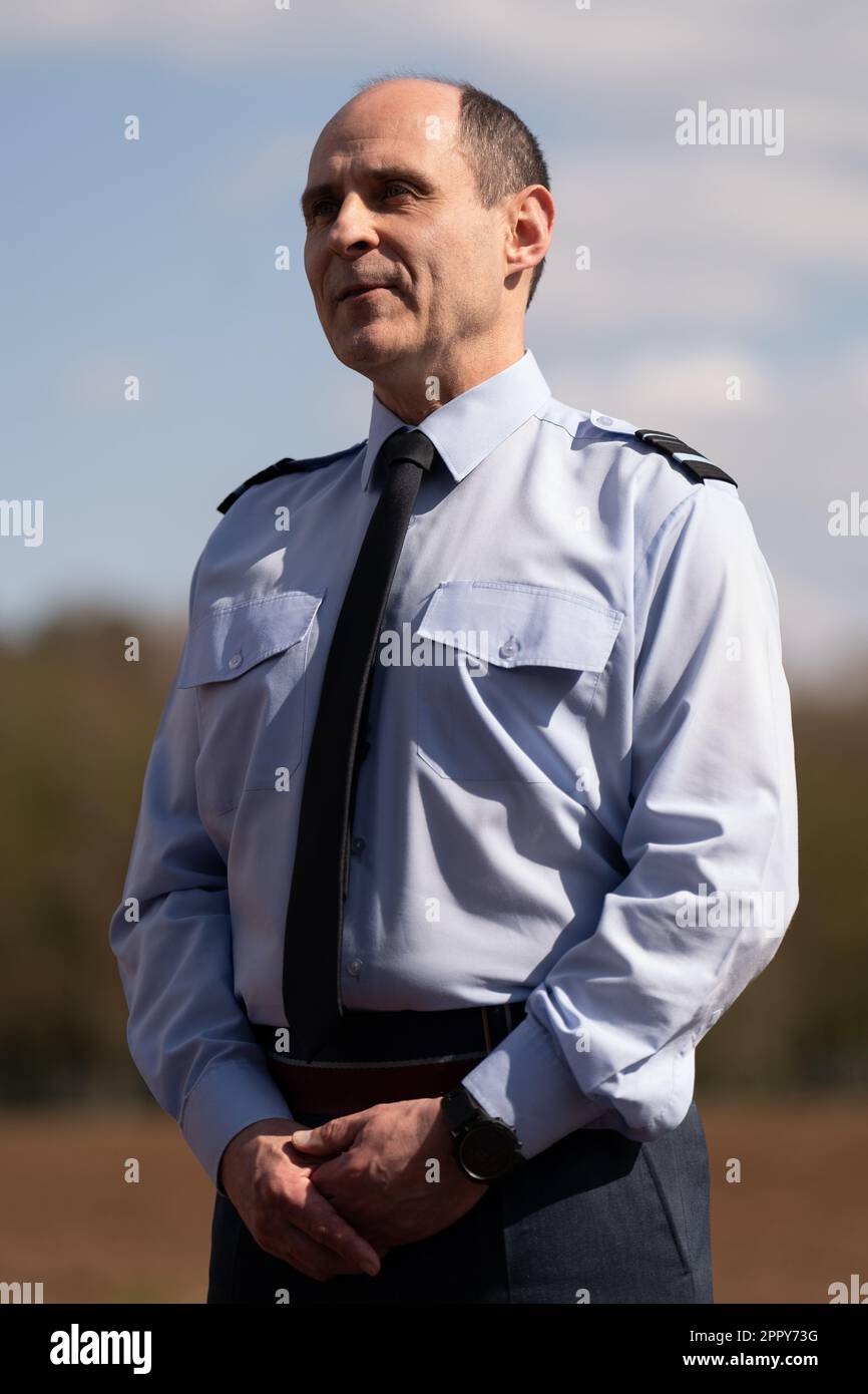 Air Officer Commanding No 1 Group Air Vice-Marshal Mark Flewin after ...