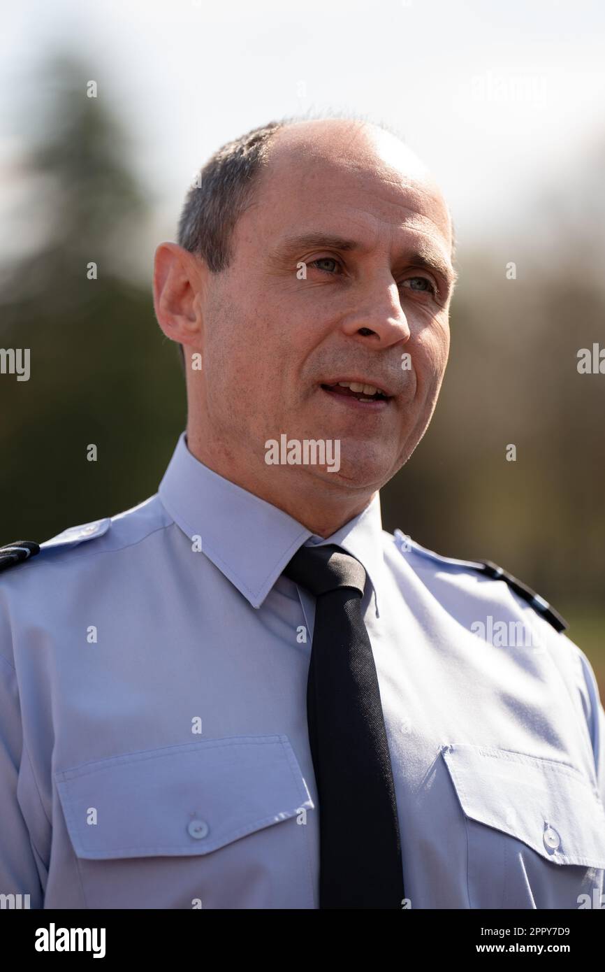 Air Officer Commanding No 1 Group Air Vice-Marshal Mark Flewin after ...