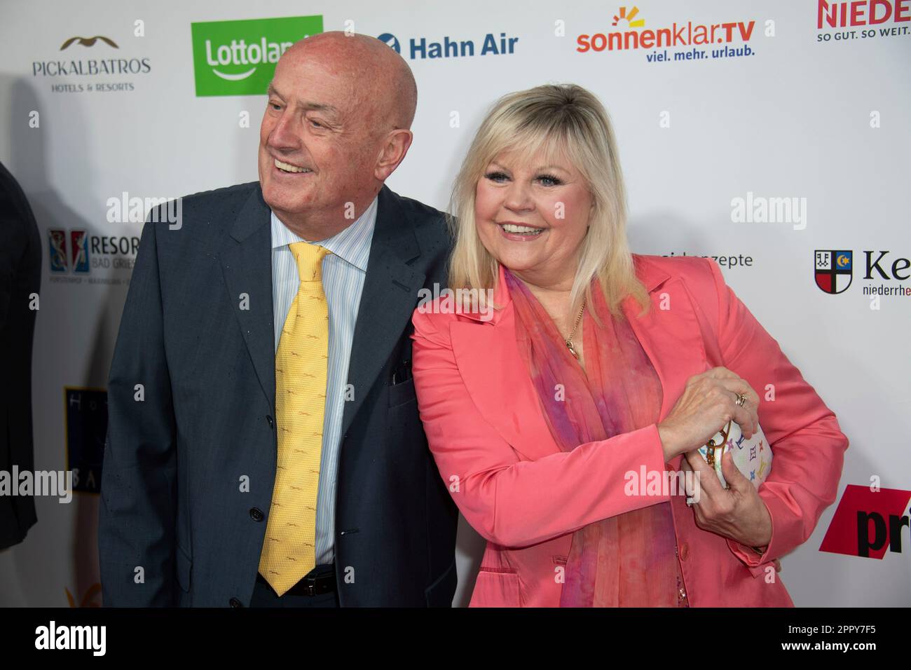Calcar, Deutschland. 22nd Apr, 2023. Gaby BAGINSKY, singer, with ...