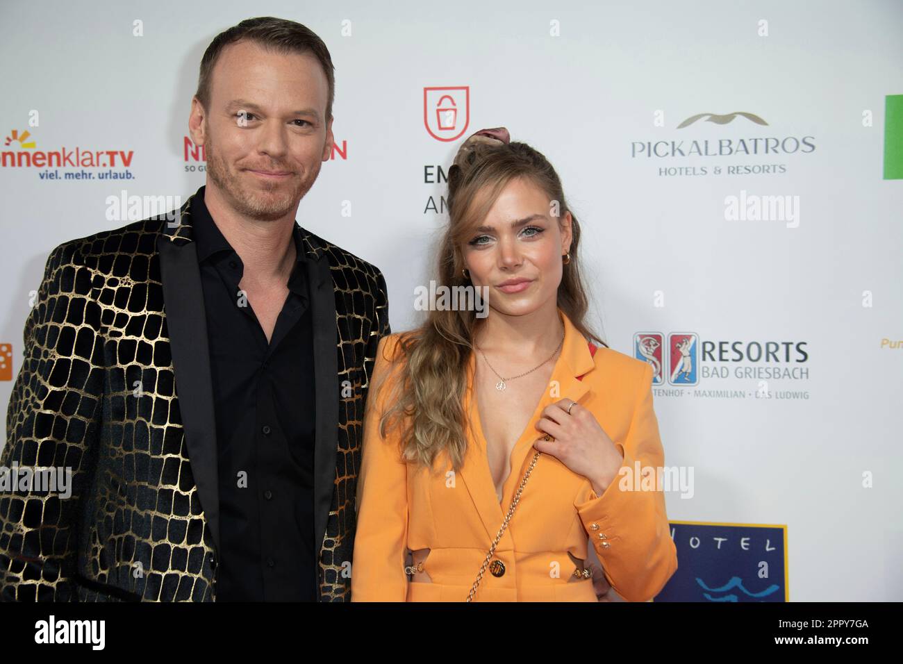 Calcar, Deutschland. 22nd Apr, 2023. Marie WEGENER, singer Christian ...
