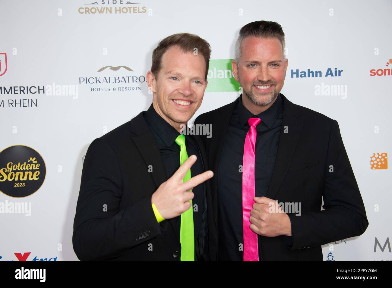 Calcar, Deutschland. 22nd Apr, 2023. Thomas Tom REESE and Andreas Andi ...