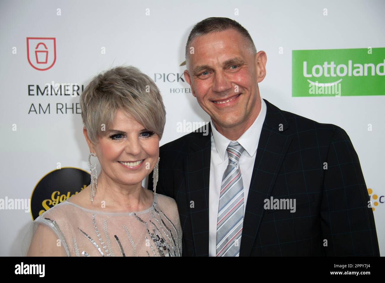 Calcar, Deutschland. 22nd Apr, 2023. Linda FELLER, singer, and husband ...