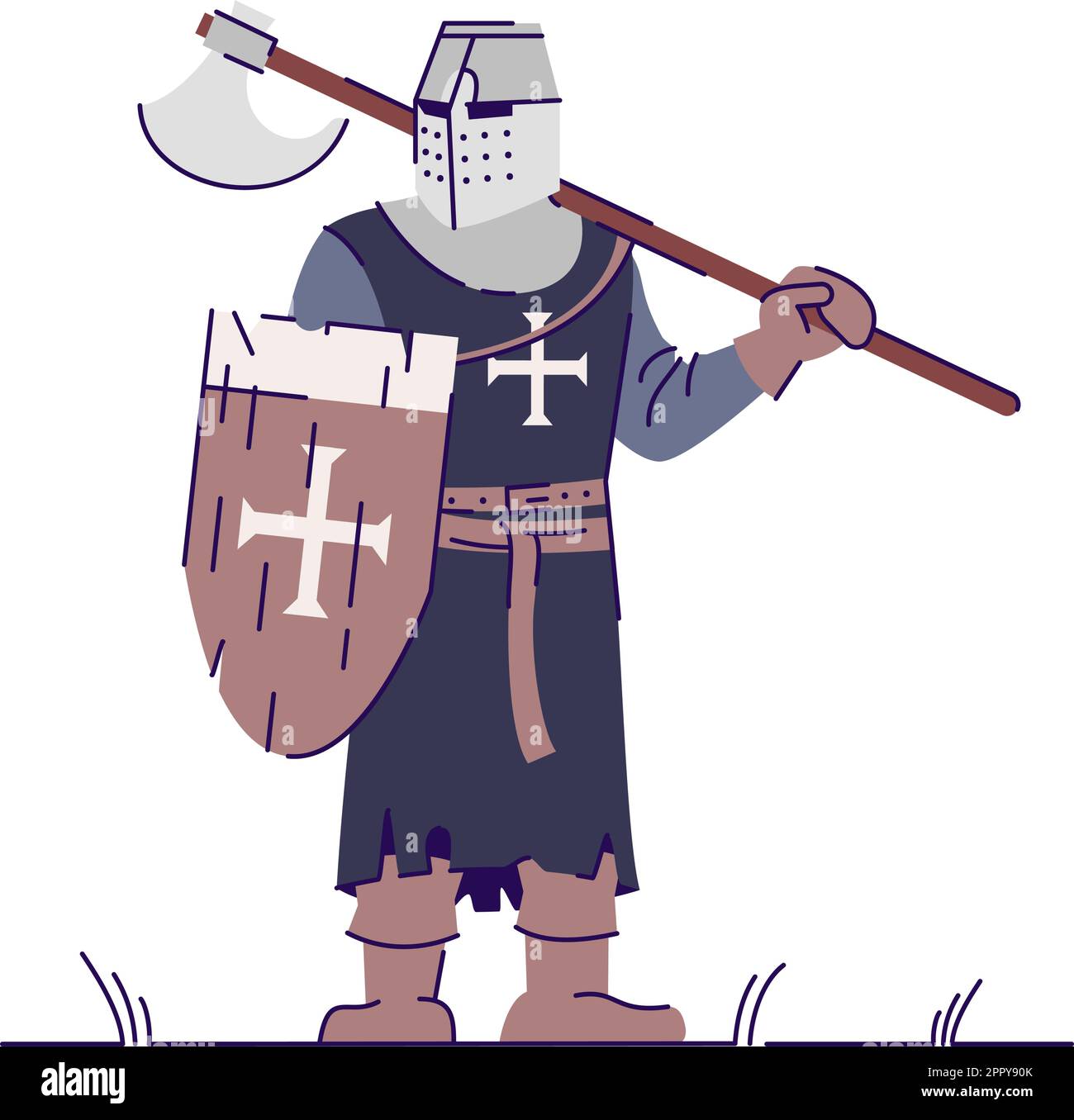 Cavalier soldier Stock Vector Images - Alamy