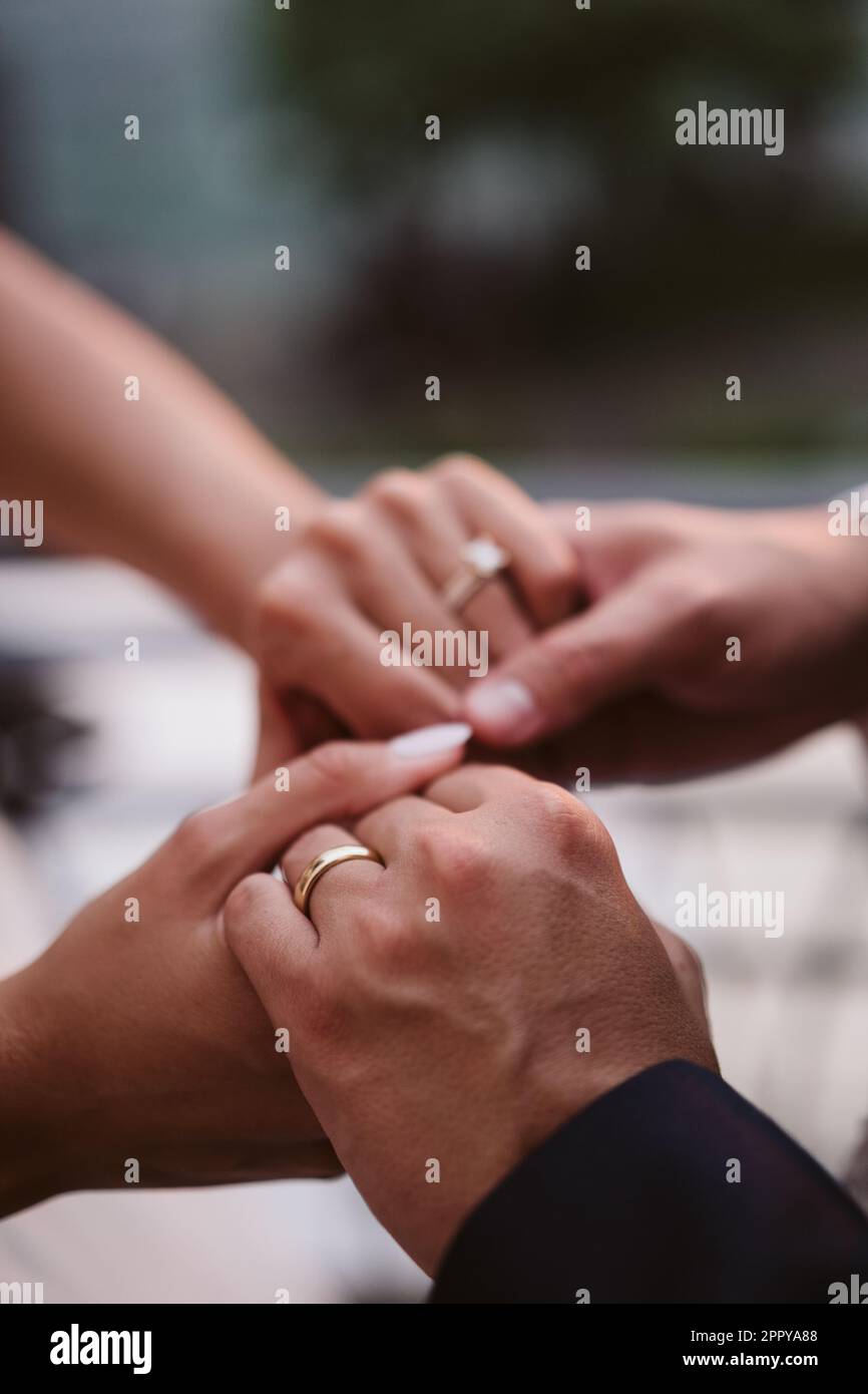 2 Hands Together Wedding