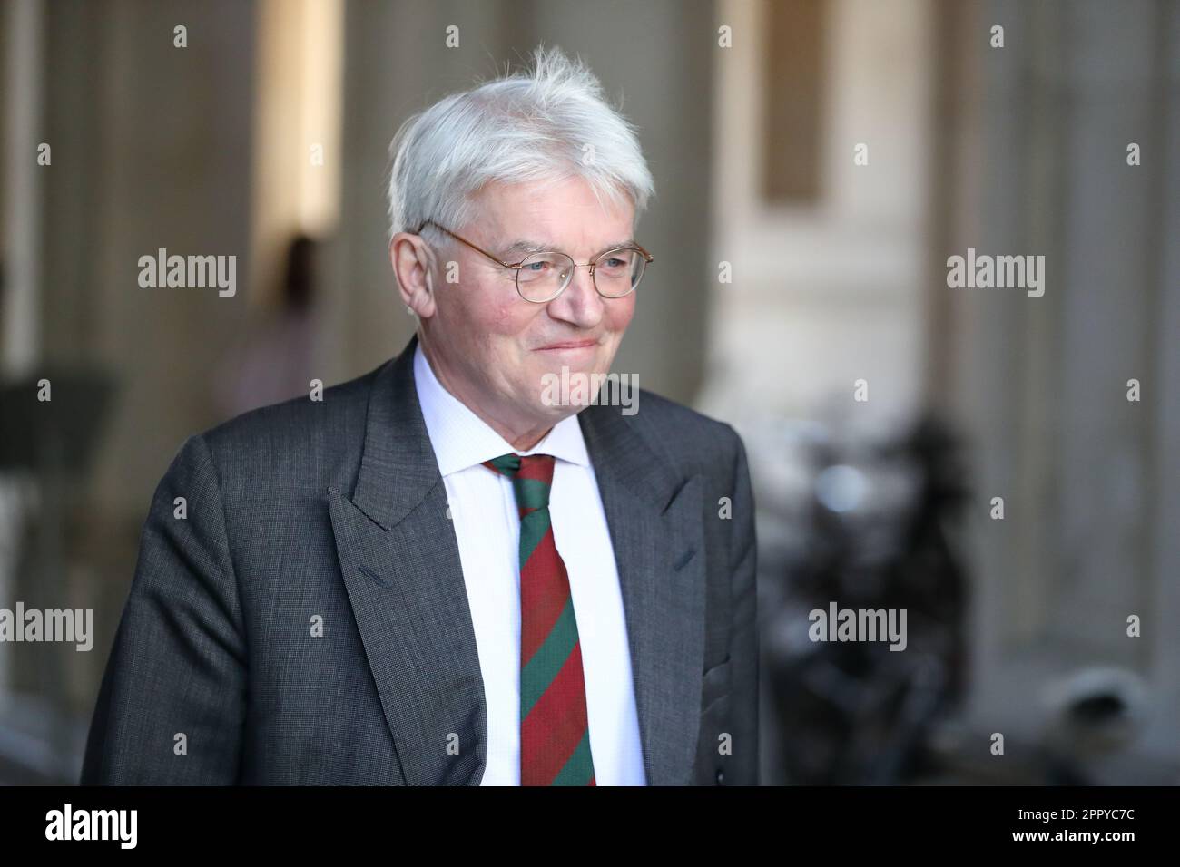 London, UK. 25th Apr, 2023. Andrew Mitchell, Minister of State ...