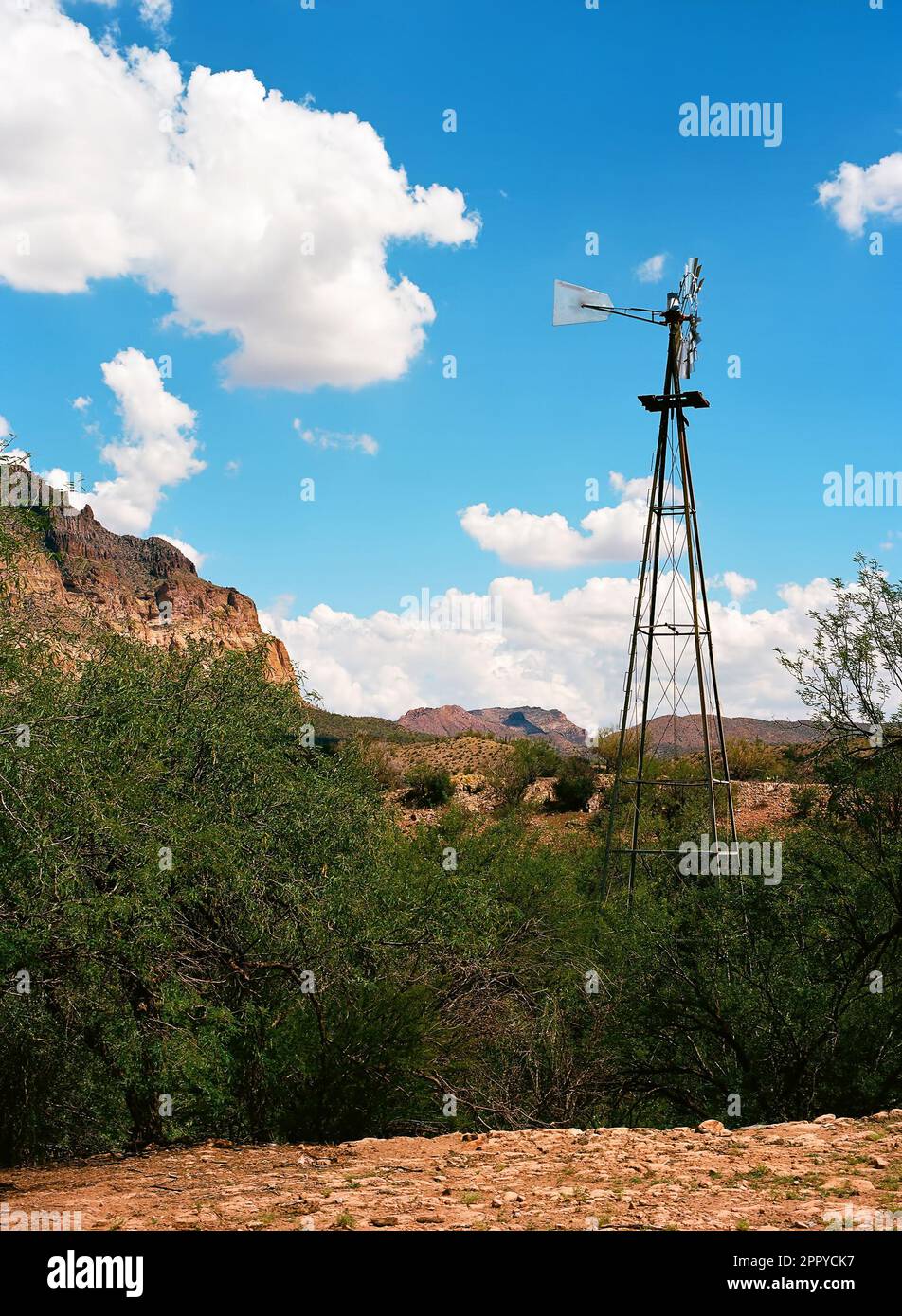Windmill sonora hi-res stock photography and images - Alamy