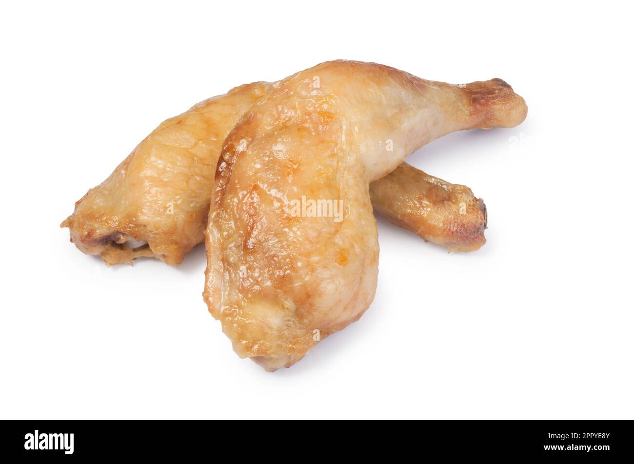Roasted chicken legs crispy Cut Out Stock Images & Pictures - Alamy