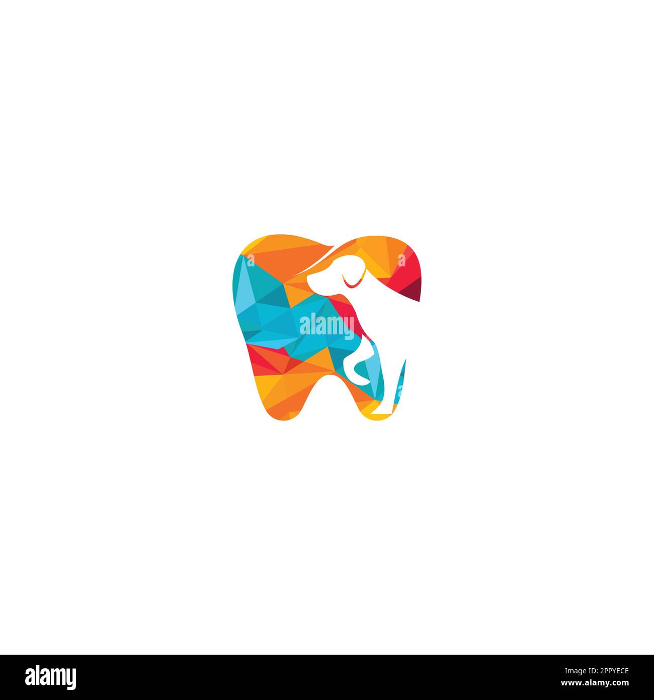 Teeth with dog vector logo design Stock Vector Image & Art - Alamy