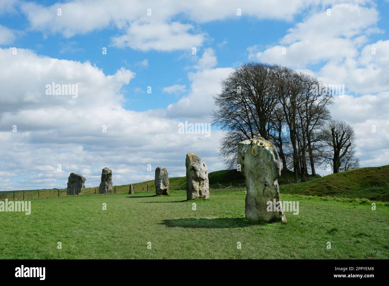 Avebury Stone Circle, the largest in the world, Wiltshire, UK - John ...