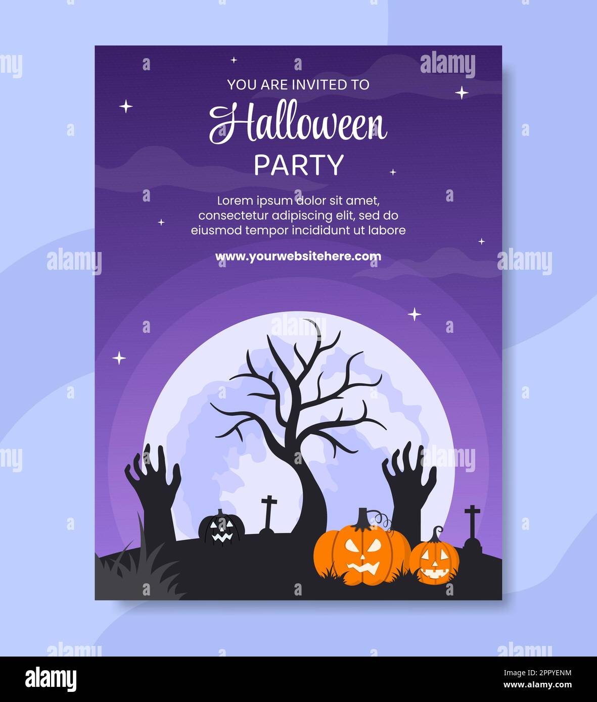 Work For Halloween Party Invite Templates