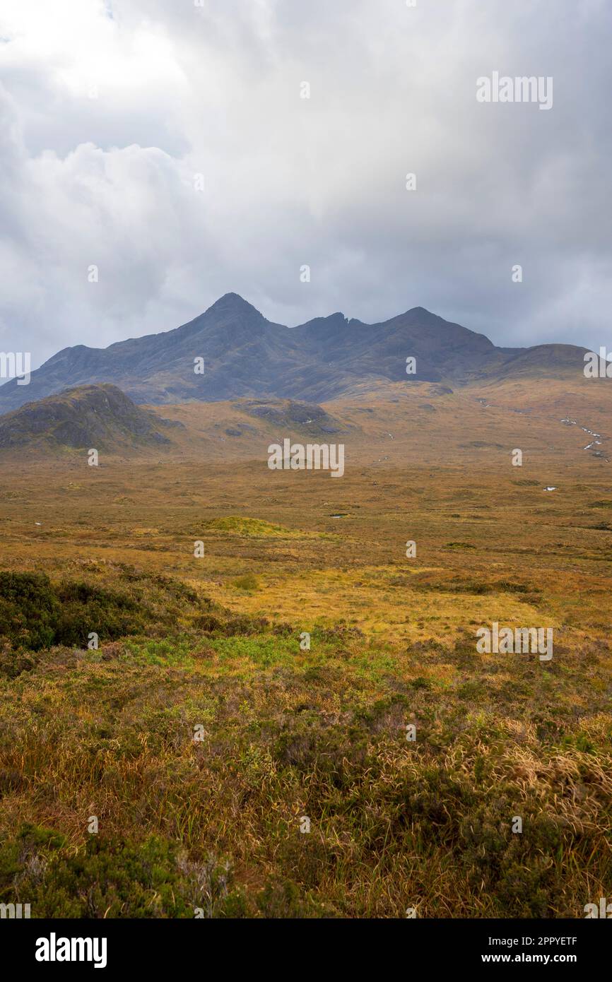 Black Cuillin Mountains, Isle of Skye, Scotland Stock Photo - Alamy