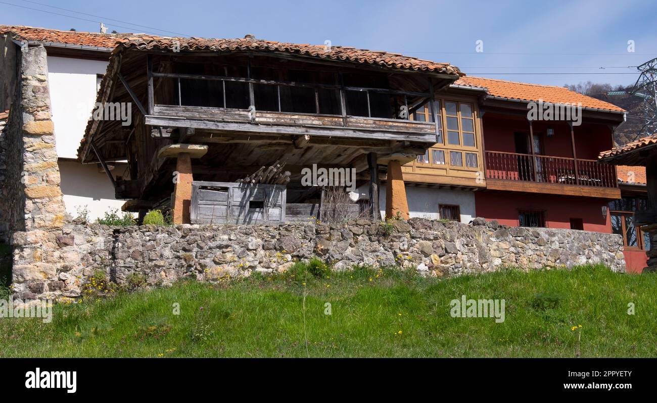 Traditional rural house in Asturias,Spain Stock Photo - Alamy