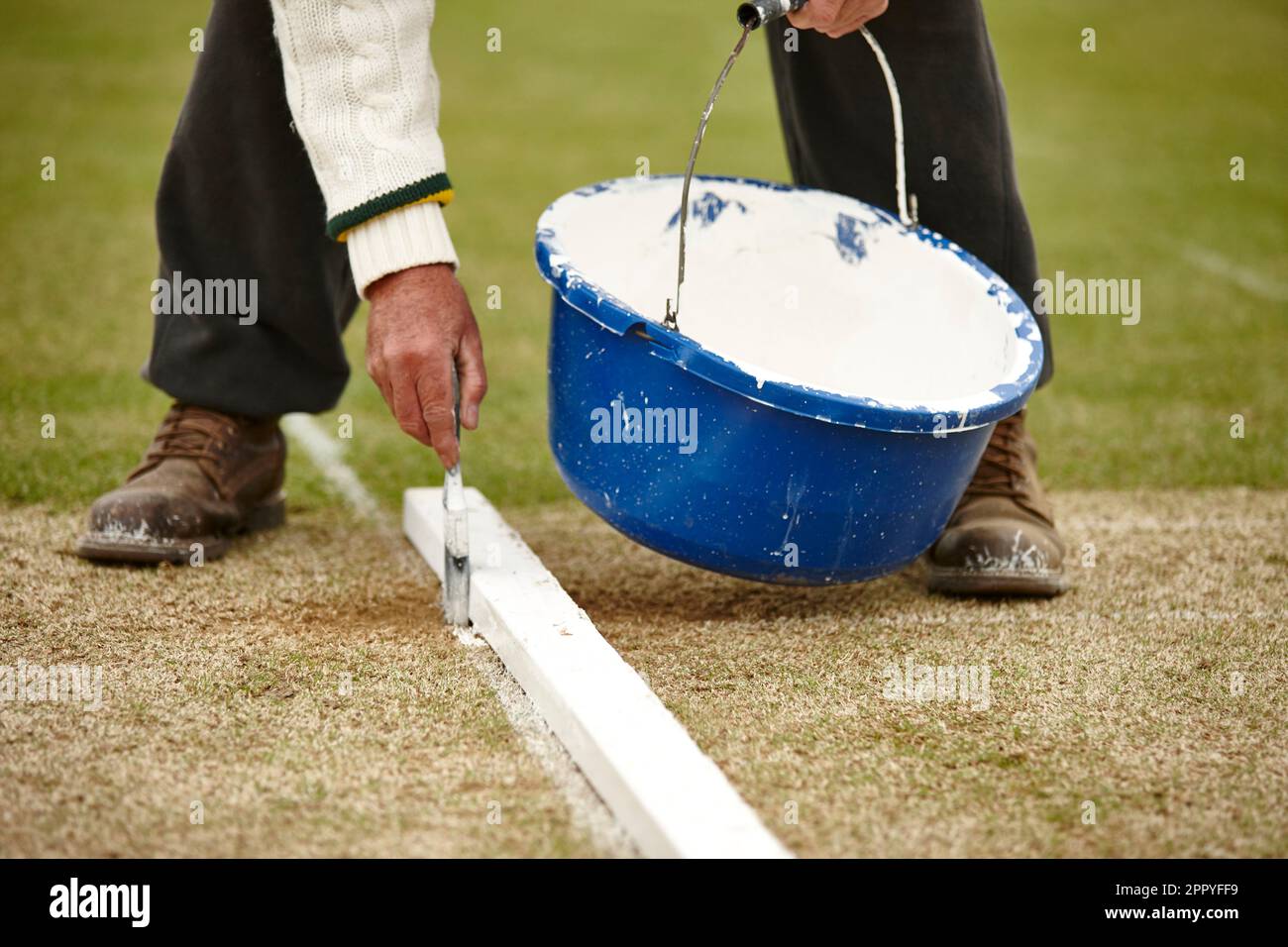 Village cricket painting hi-res stock photography and images - Alamy