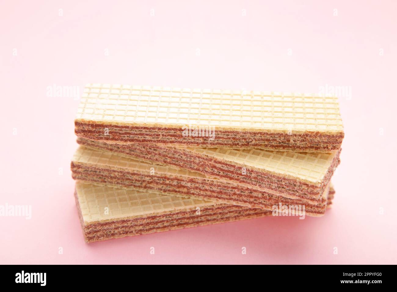 Pink wafers hi-res stock photography and images - Alamy
