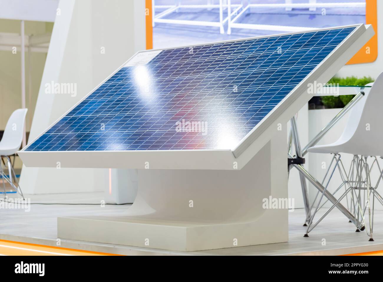Photovoltaic solar panel - alternative electricity source Stock Photo ...
