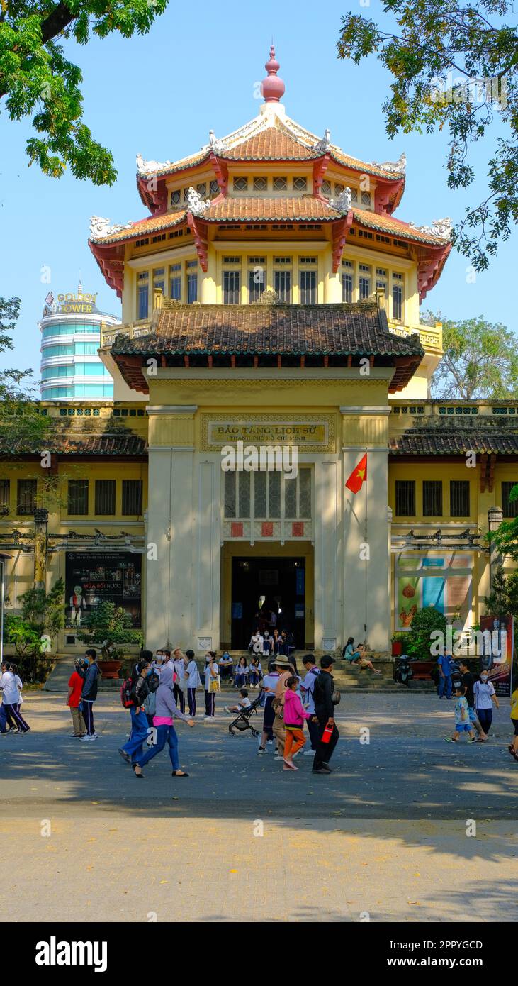 The Ho Chi Minh City Museum of History, Vietnam Stock Photo - Alamy