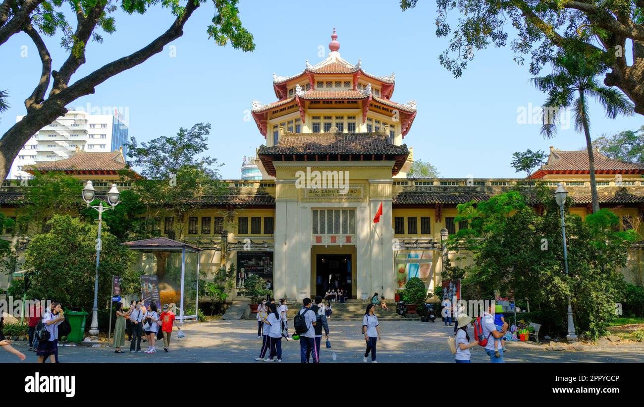The Ho Chi Minh City Museum of History, Vietnam Stock Photo - Alamy