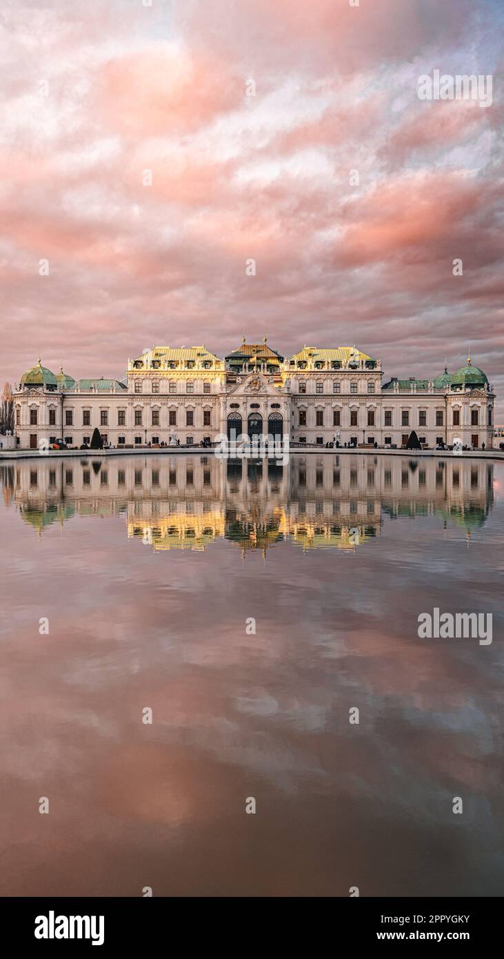 Austrian gallery belvedere hi-res stock photography and images - Alamy