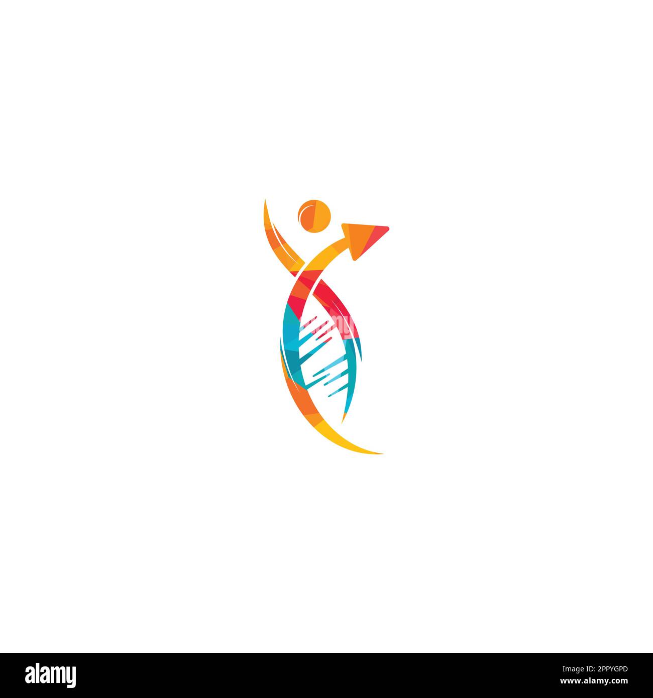Human DNA and genetic logo design Stock Vector Image & Art - Alamy