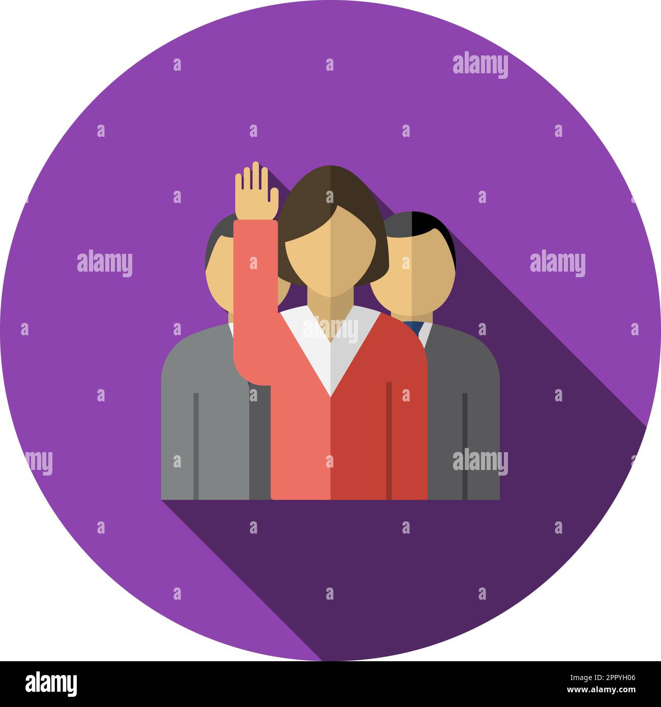 Voting illustration company Stock Vector Images - Alamy