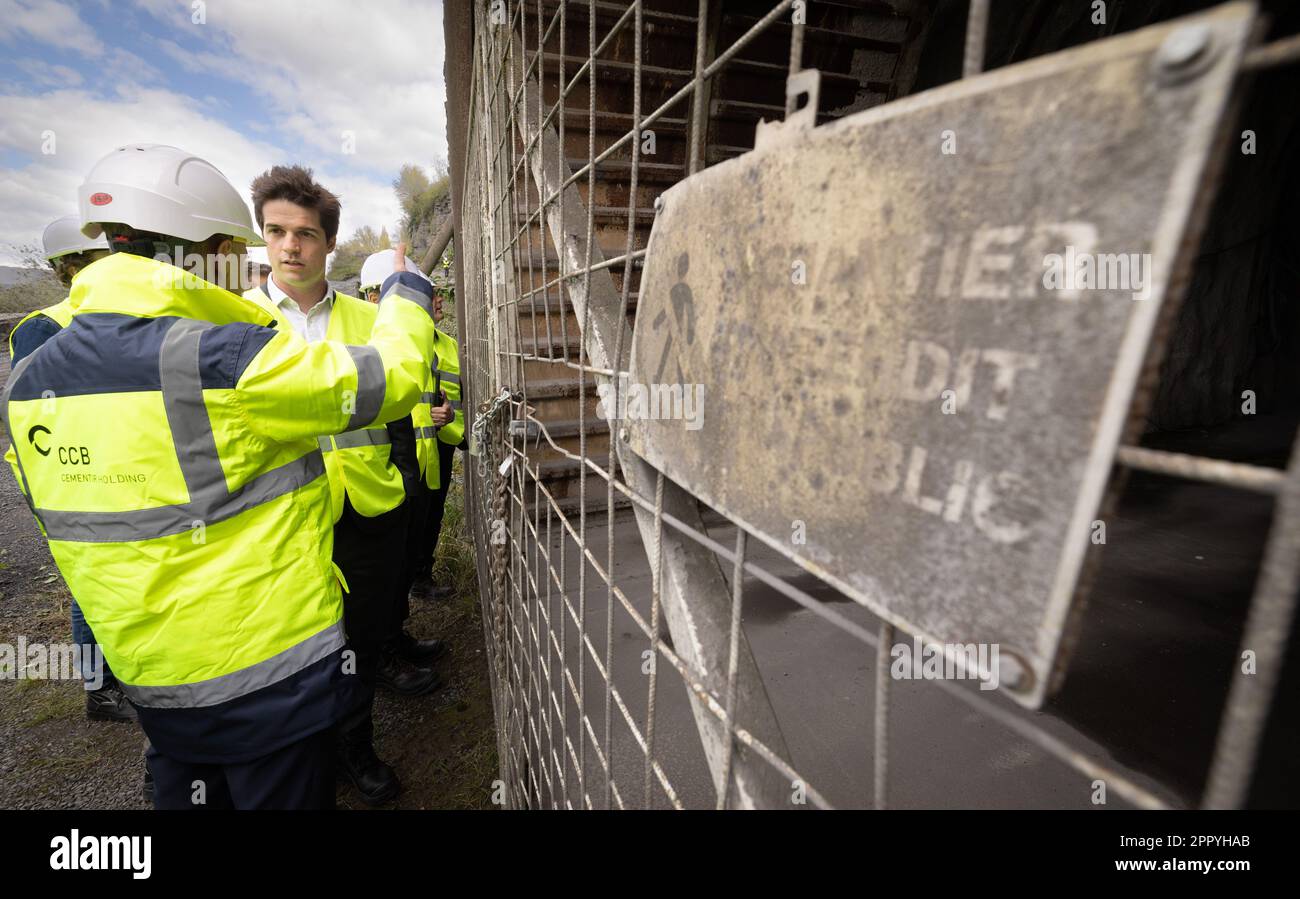 State Secretary for scientific policy Thomas Dermine pictured during ...