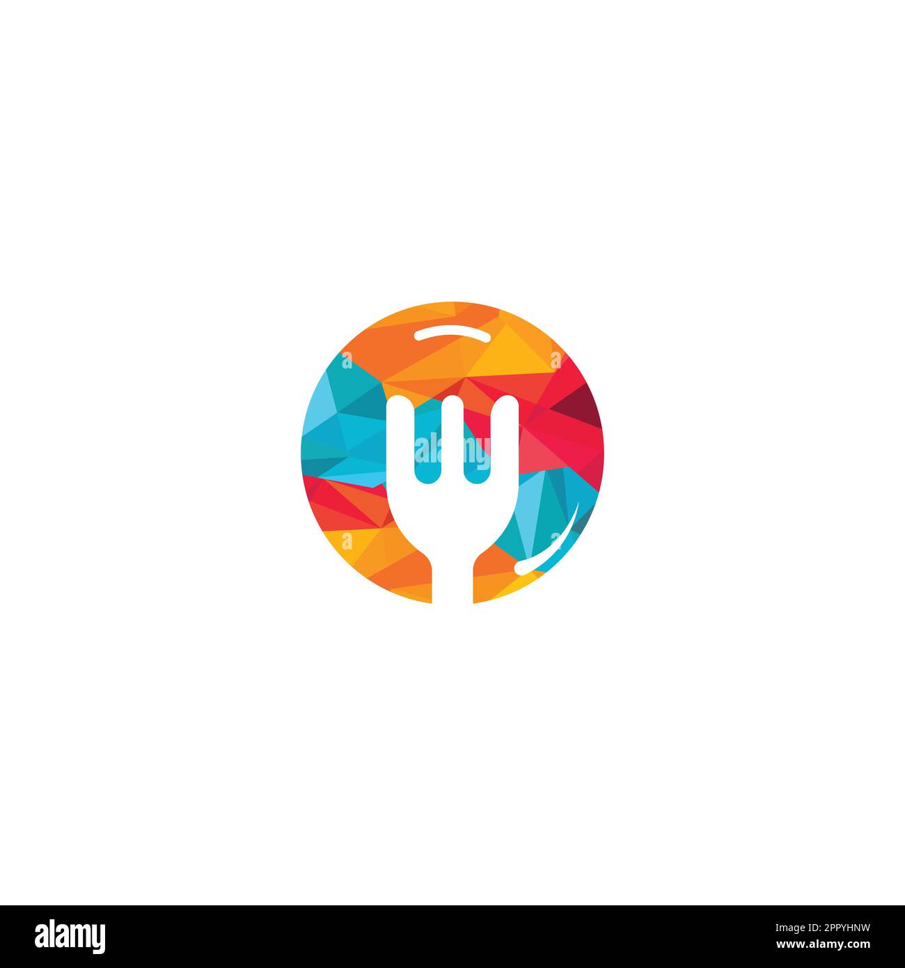 Food vector logo design. Fork icon food logo concept. Catering concept ...