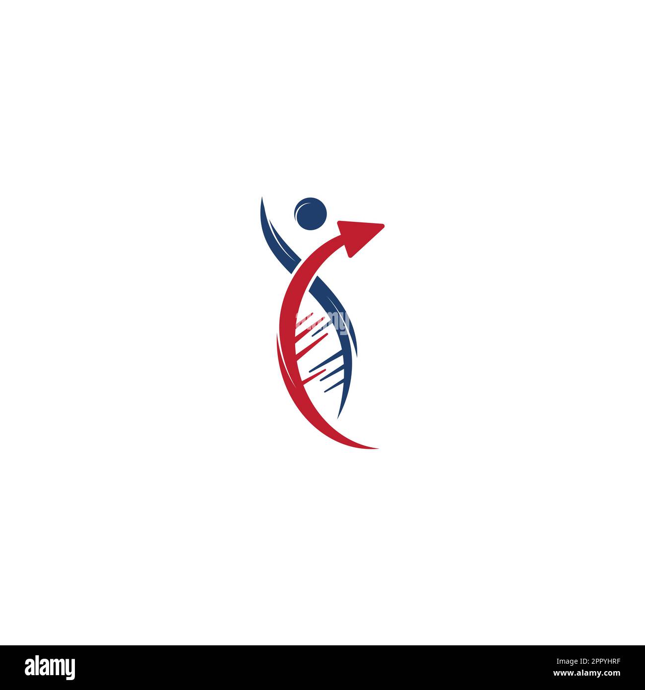 Human DNA and genetic logo design Stock Vector Image & Art - Alamy