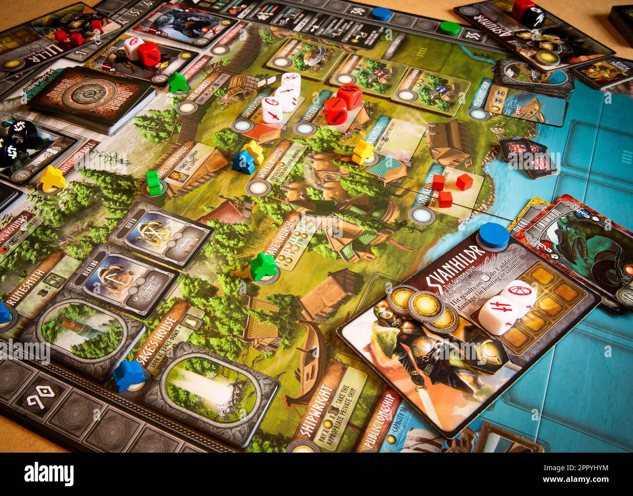 Midgard map hi-res stock photography and images - Alamy