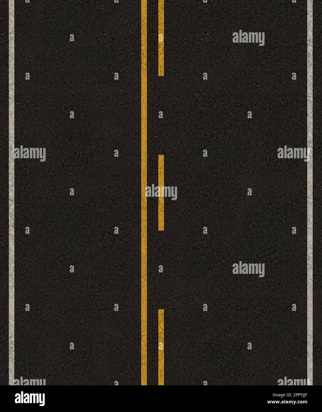Road markings on asphalt, Road surface markings Stock Photo - Alamy