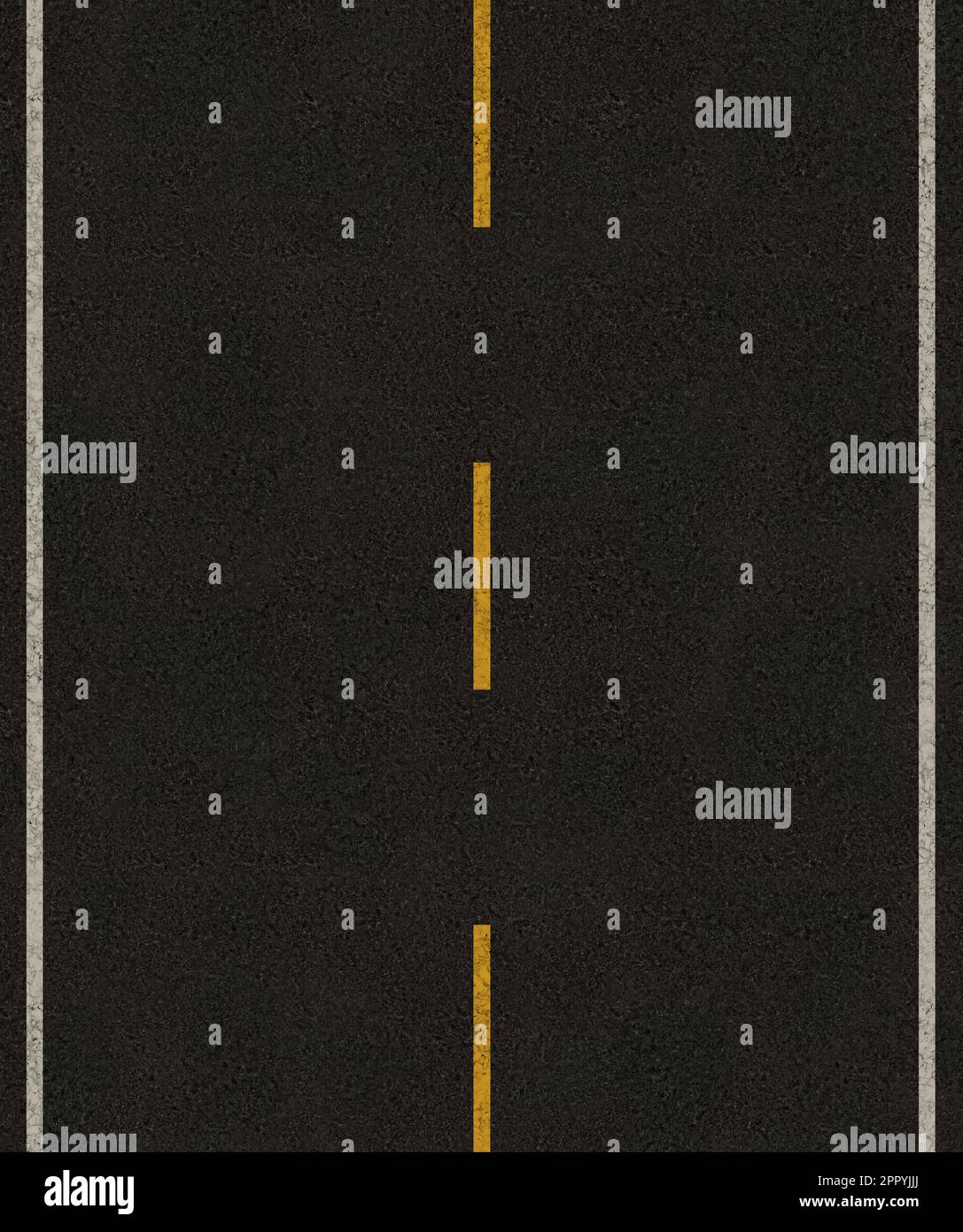 Road markings on asphalt, Road surface markings Stock Photo - Alamy