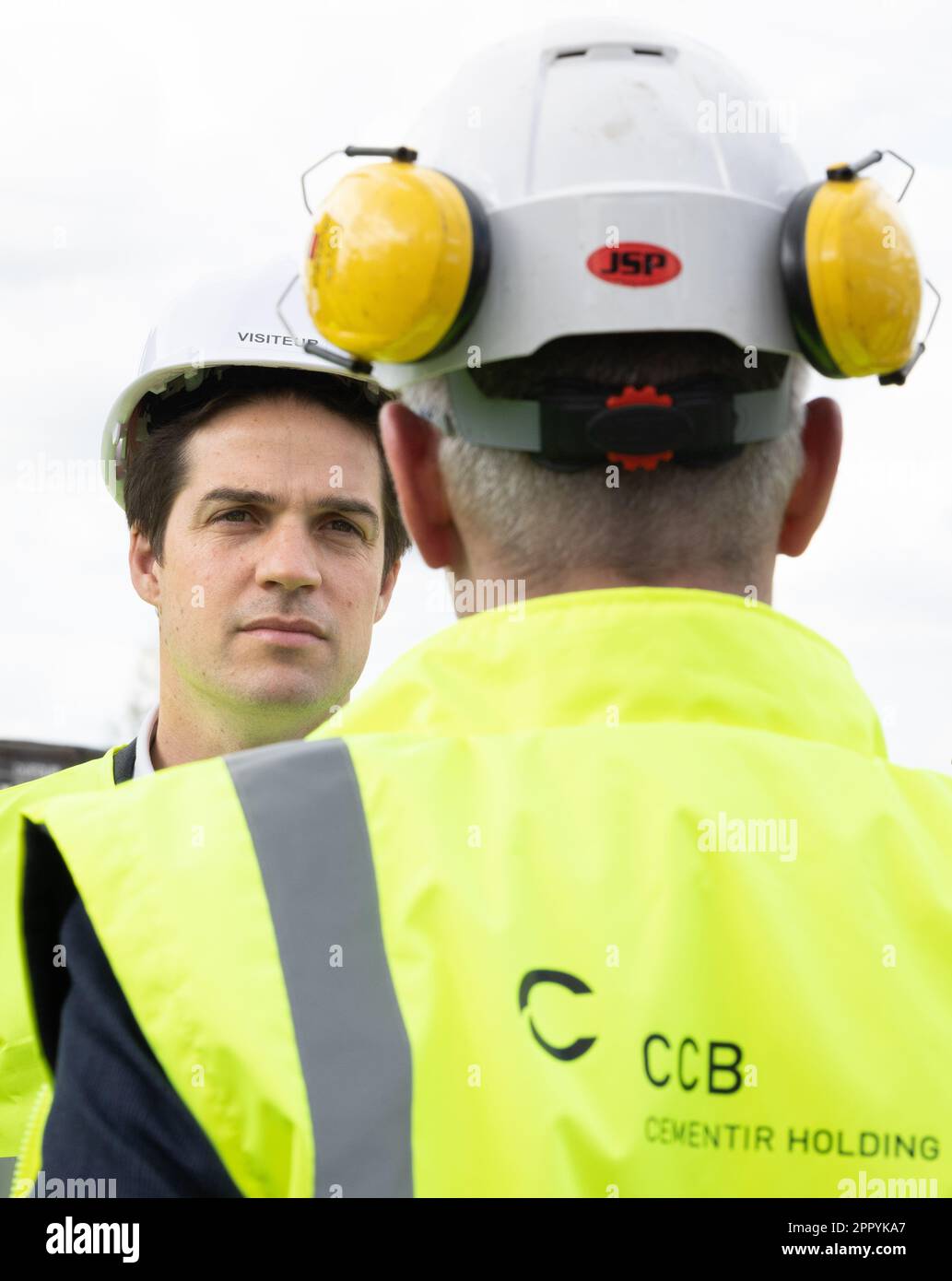 State Secretary for scientific policy Thomas Dermine pictured during ...
