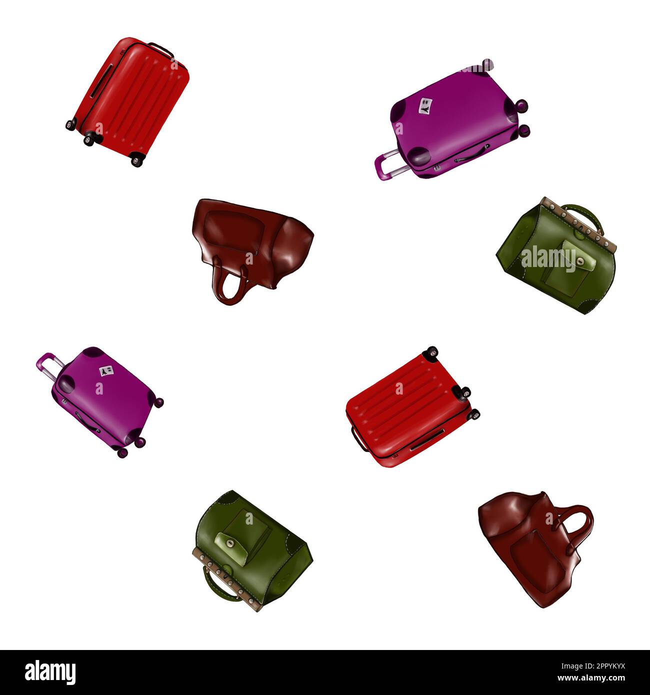 Luggage baggage set suitcases hi-res stock photography and images - Alamy