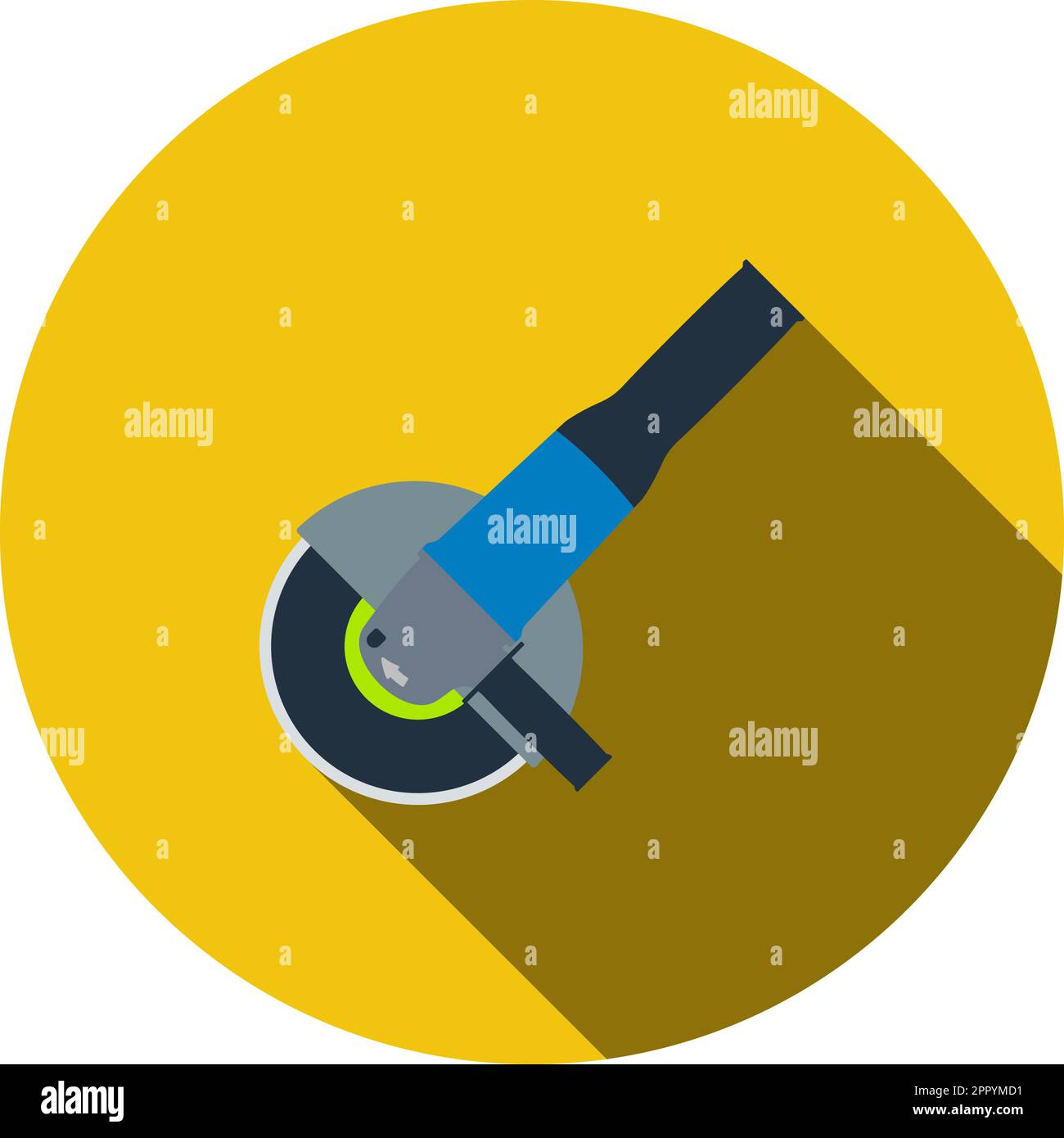 Angle grinder metal Stock Vector Images - Alamy