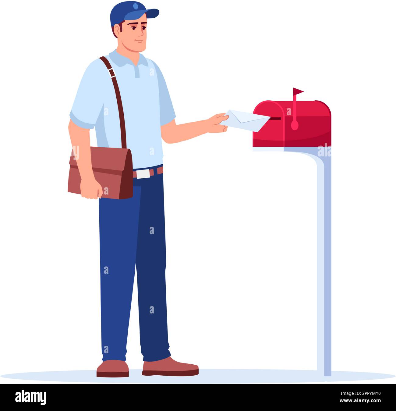 American postal service Stock Vector Images - Alamy