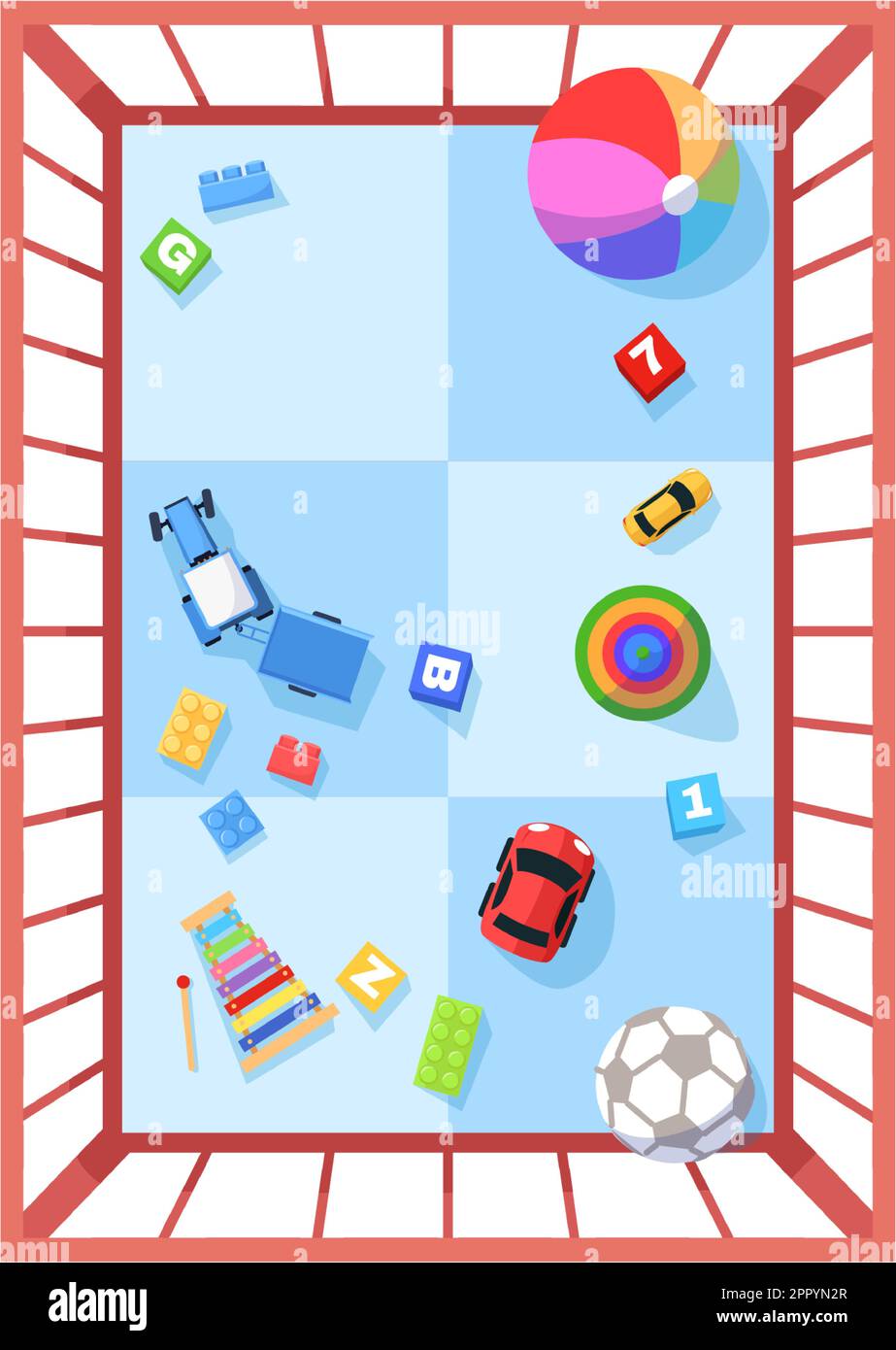 Ball pit vector hi-res stock photography and images - Alamy