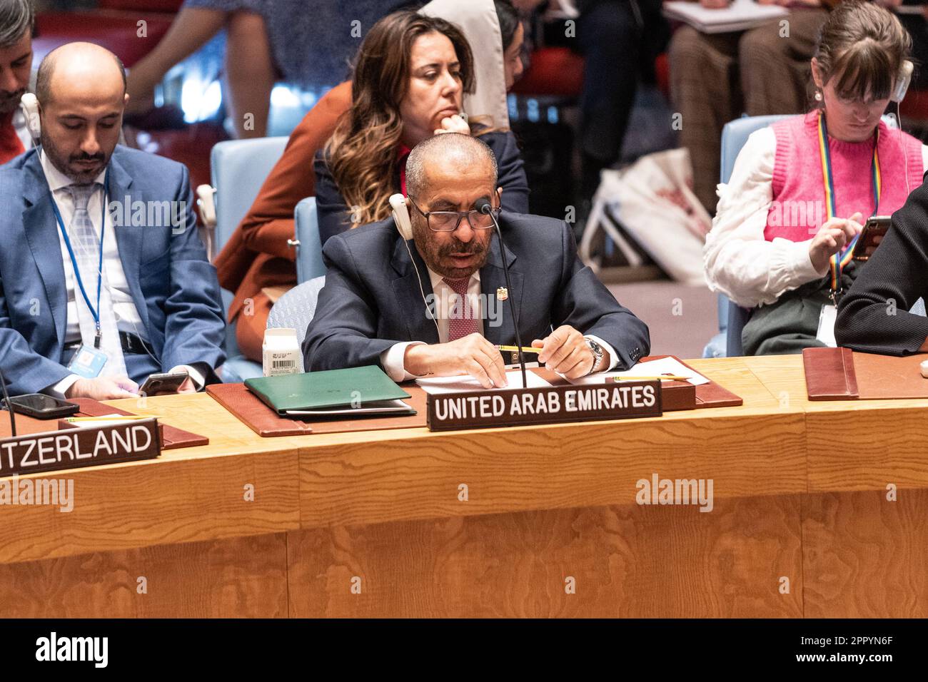 Uae minister of state hi-res stock photography and images - Alamy