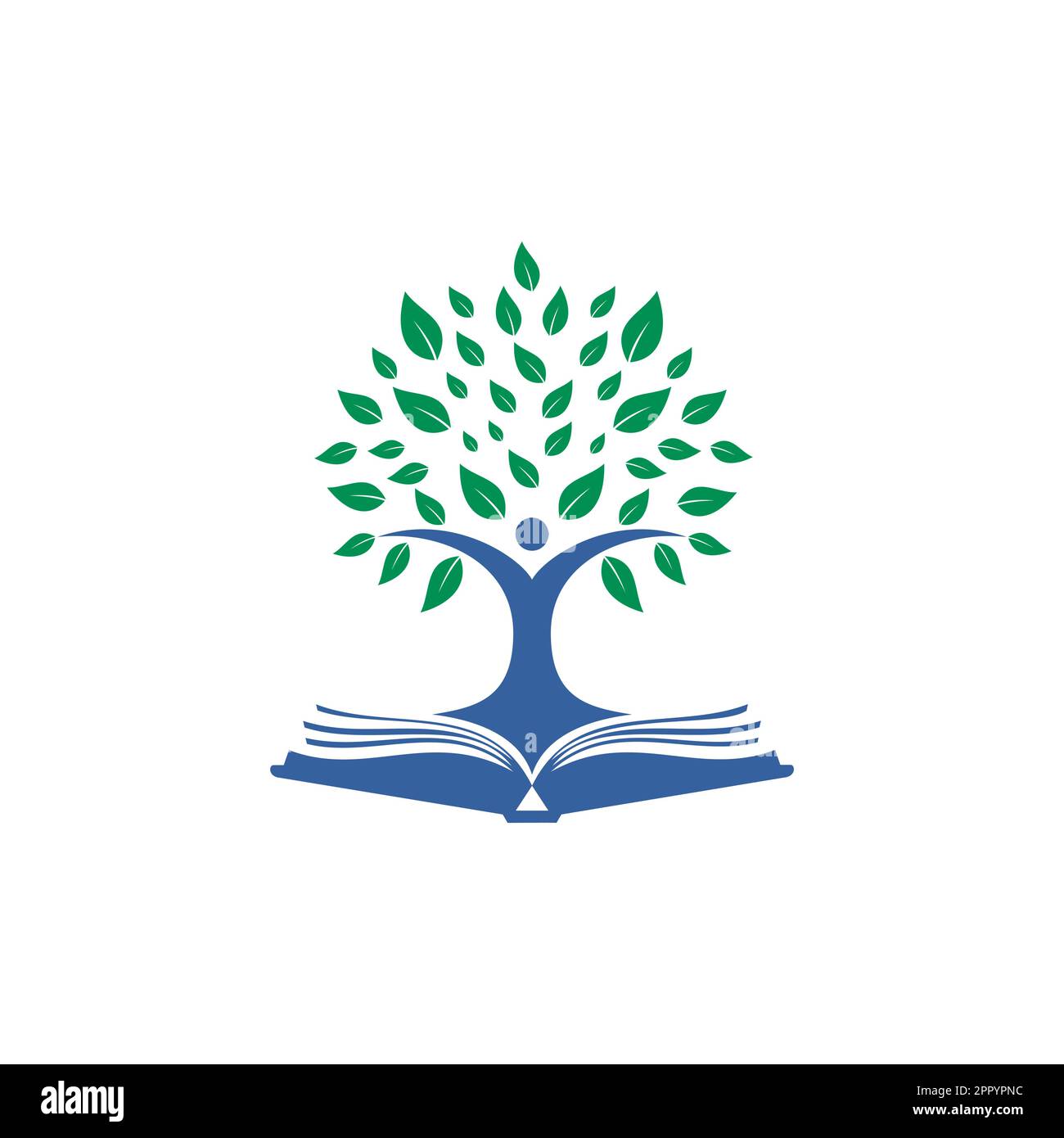 Human tree logo design. Leader education logo design Stock Vector Image ...