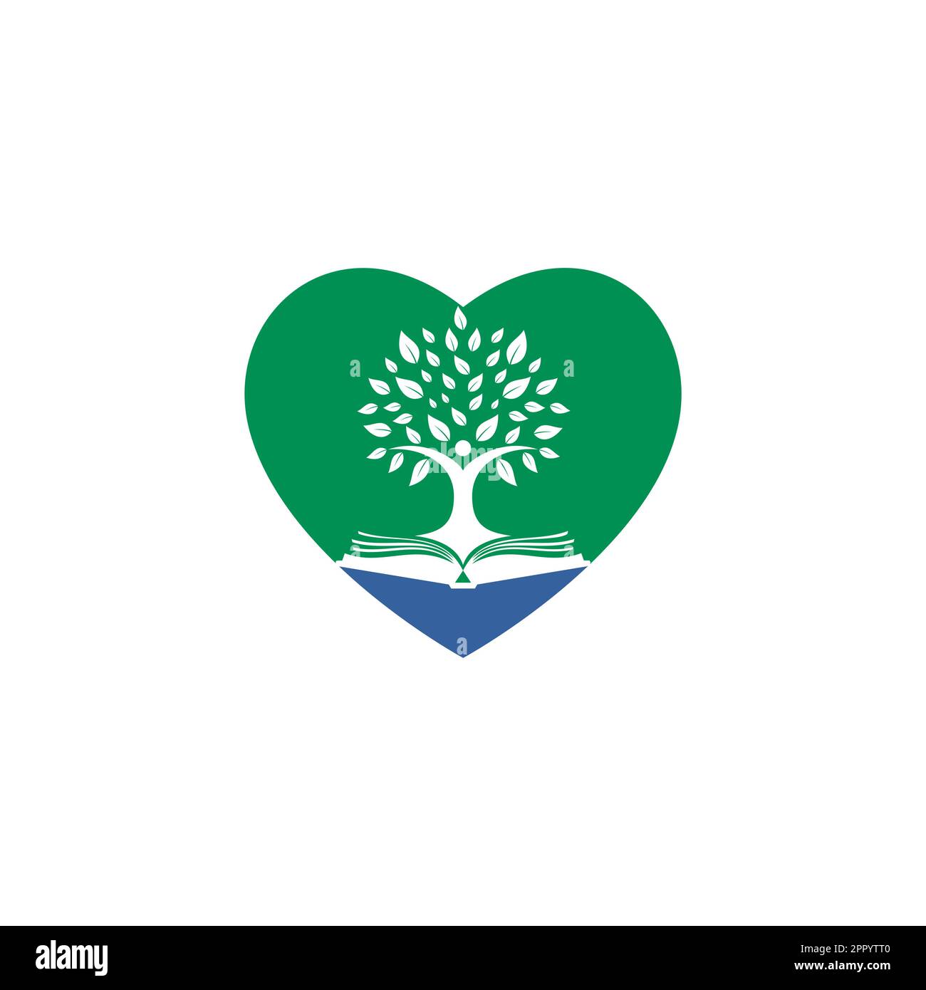 Human tree logo design. Leader education logo design Stock Vector Image ...