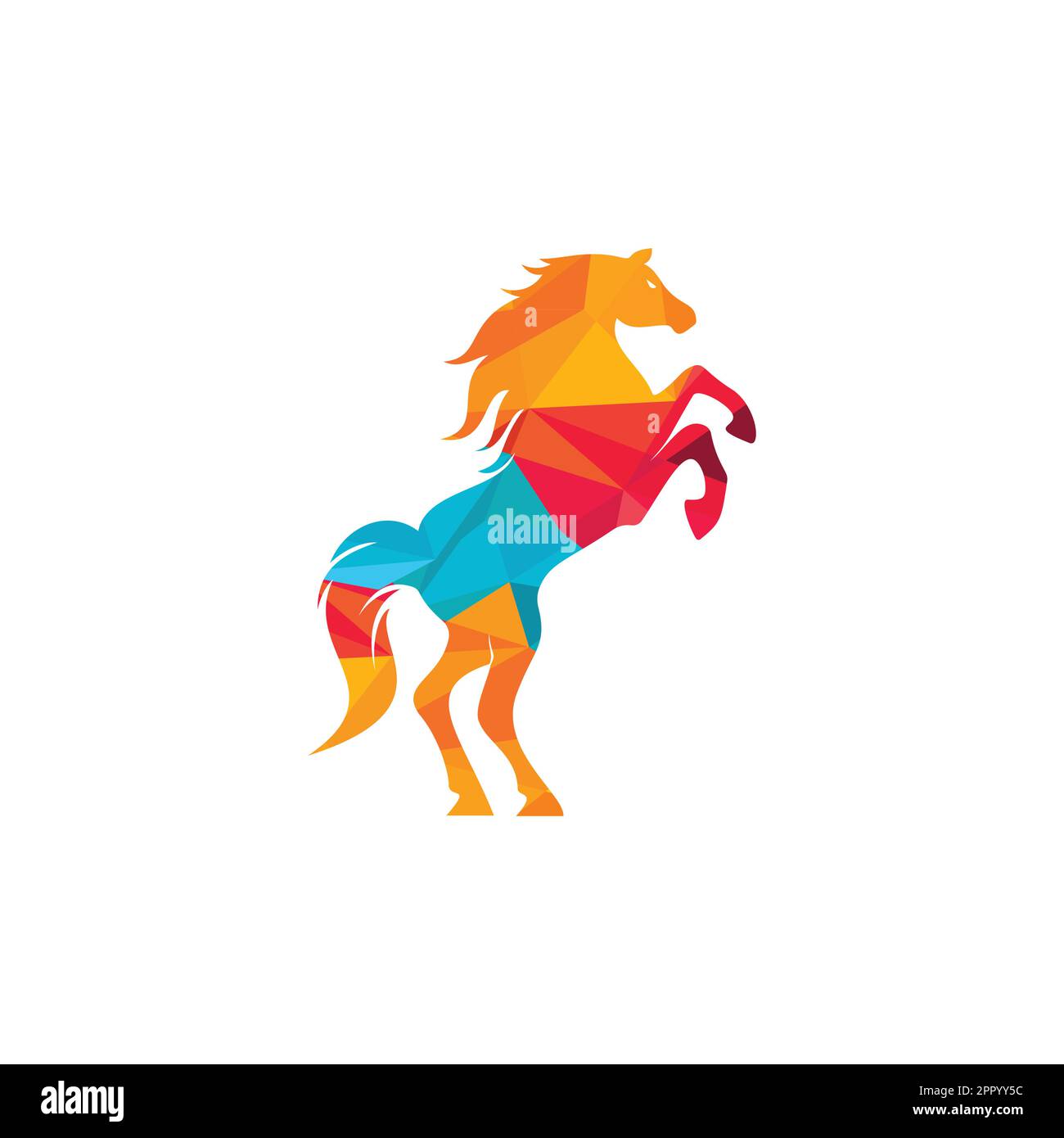 Horse vector logo design. Horse racing logo design Stock Vector Image ...