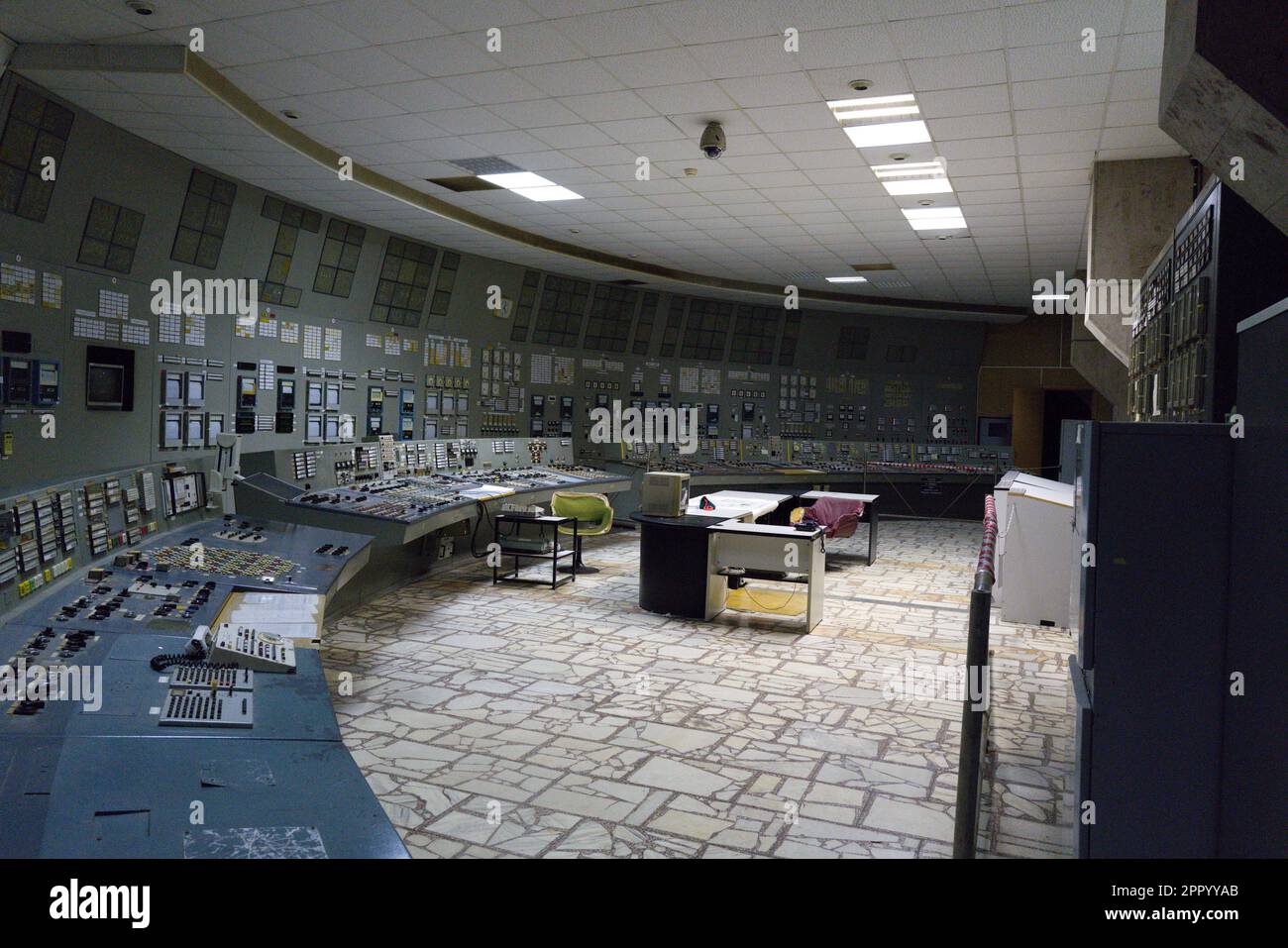 This image showcases a large control room with a modern interior Stock ...