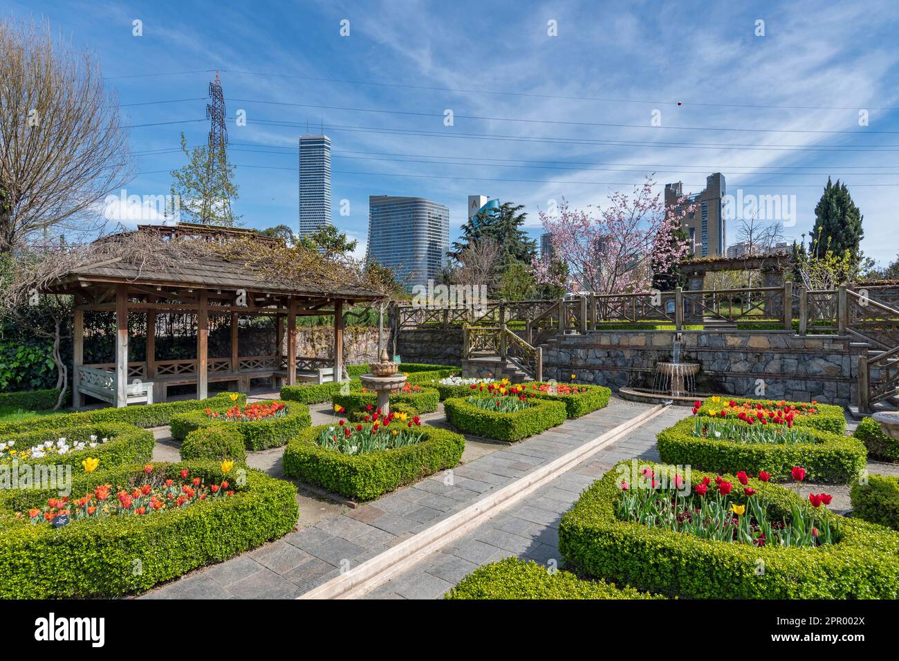 Botanic Garden in Atasehir district of Istanbul, Turkey Stock Photo - Alamy