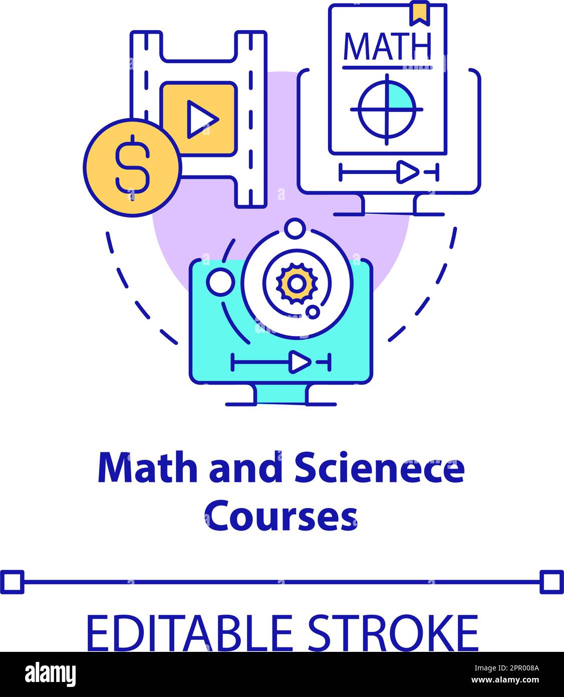 Formal learning icon hi-res stock photography and images - Alamy