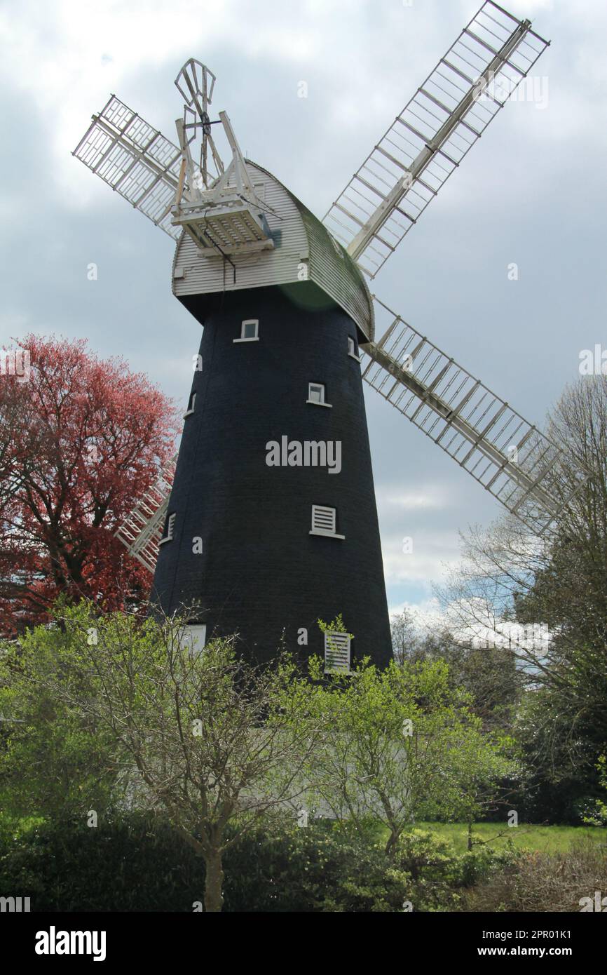 Croydon, London, UK. 25 April 2023. The secret Shirley Windmill in ...