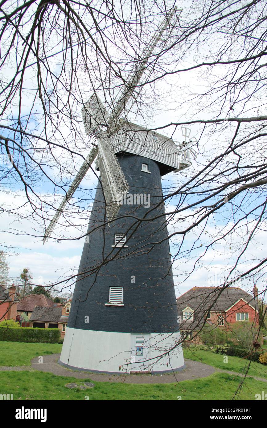 Croydon, London, UK. 25 April 2023. The secret Shirley Windmill in ...