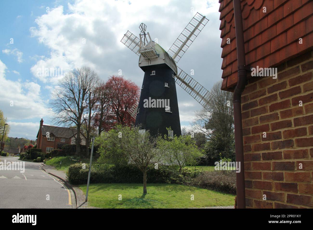 Croydon, London, UK. 25 April 2023. The secret Shirley Windmill in ...