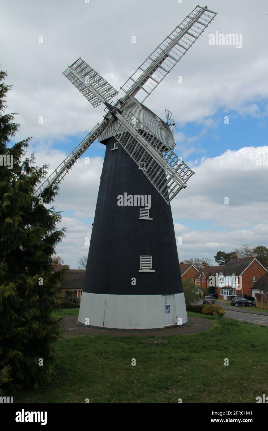 Croydon, London, UK. 25 April 2023. The secret Shirley Windmill in ...